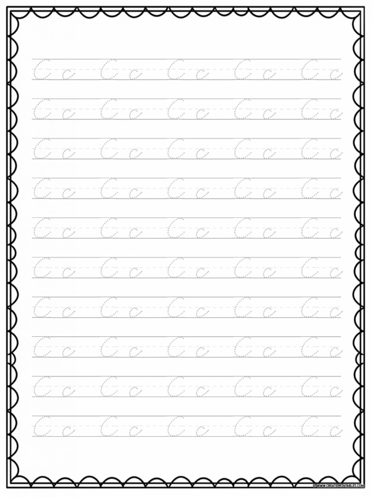Cursive Writing CC | PDF