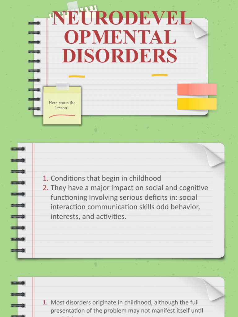 Neurodevelopmental Disorder Part A 22032023 114816am | PDF | Attention ...