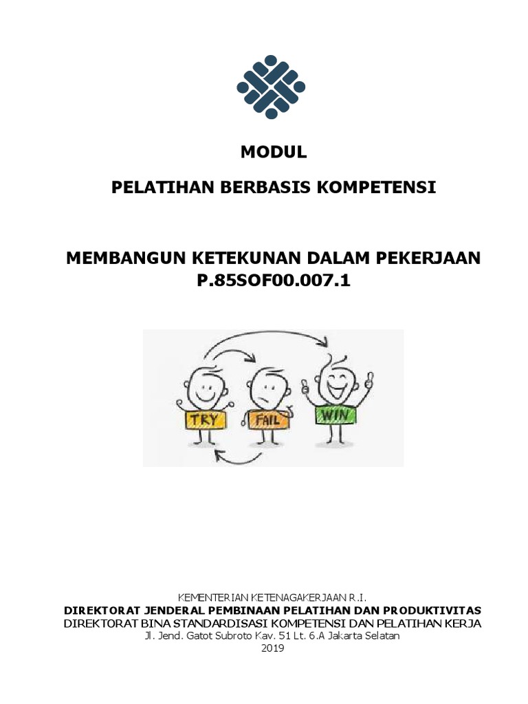1.BM.P.85SOF00.007.1 Buku Modul Skkni Soft Skill Membangun Ketekunan ...