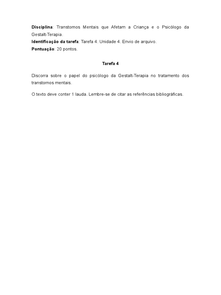 Tarefa 4 | PDF