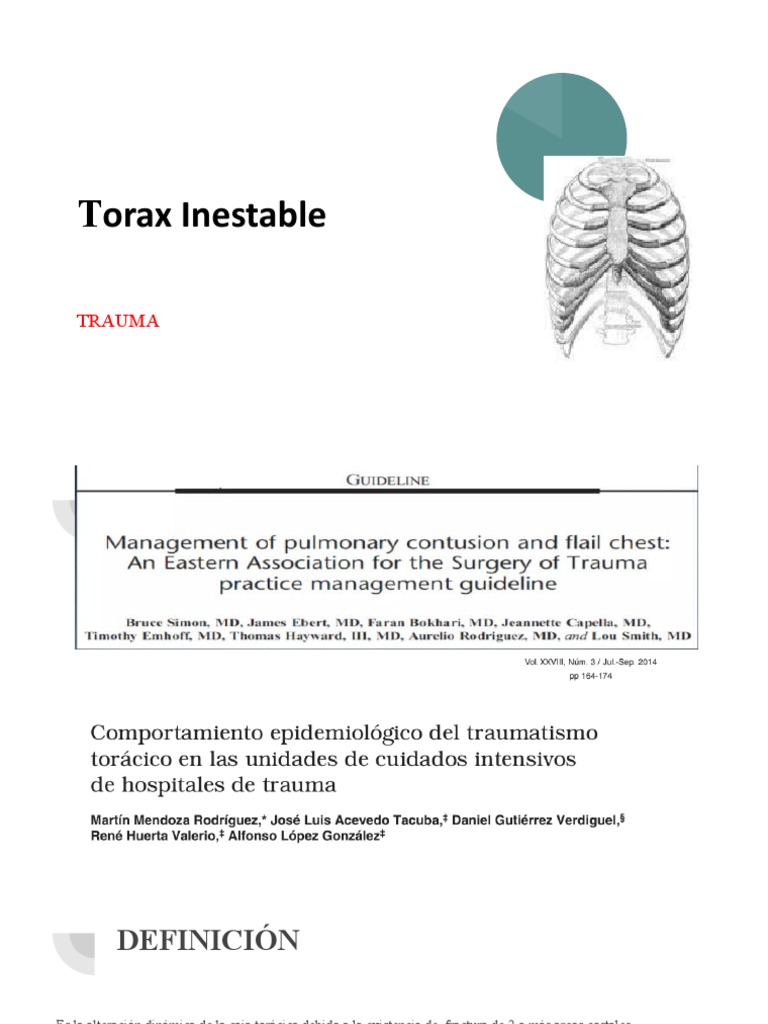 Torax Inestable | PDF
