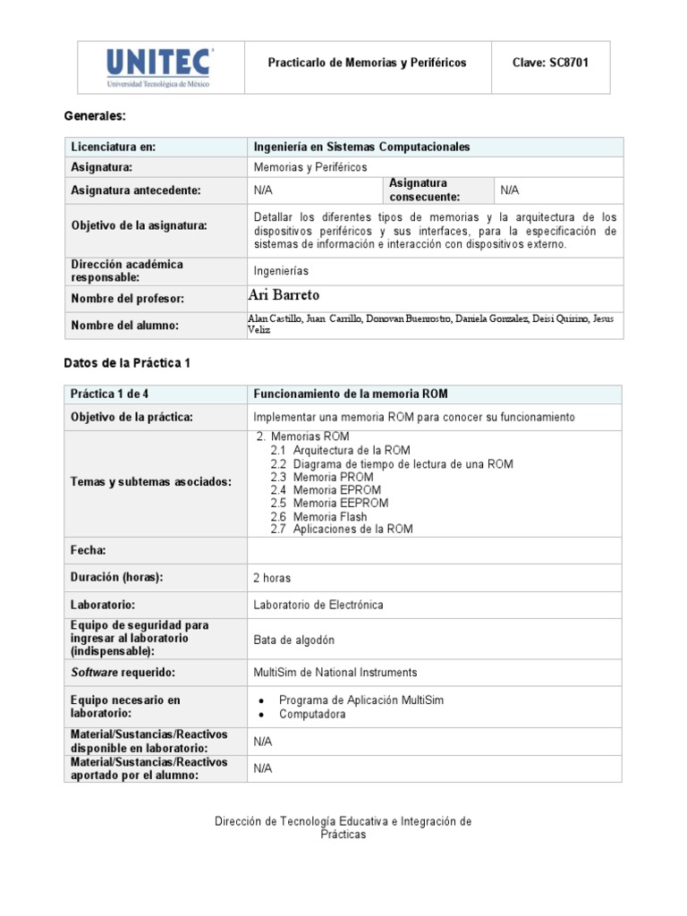 07 Memorias Perifericos | PDF | Almacenamiento de datos de la ...