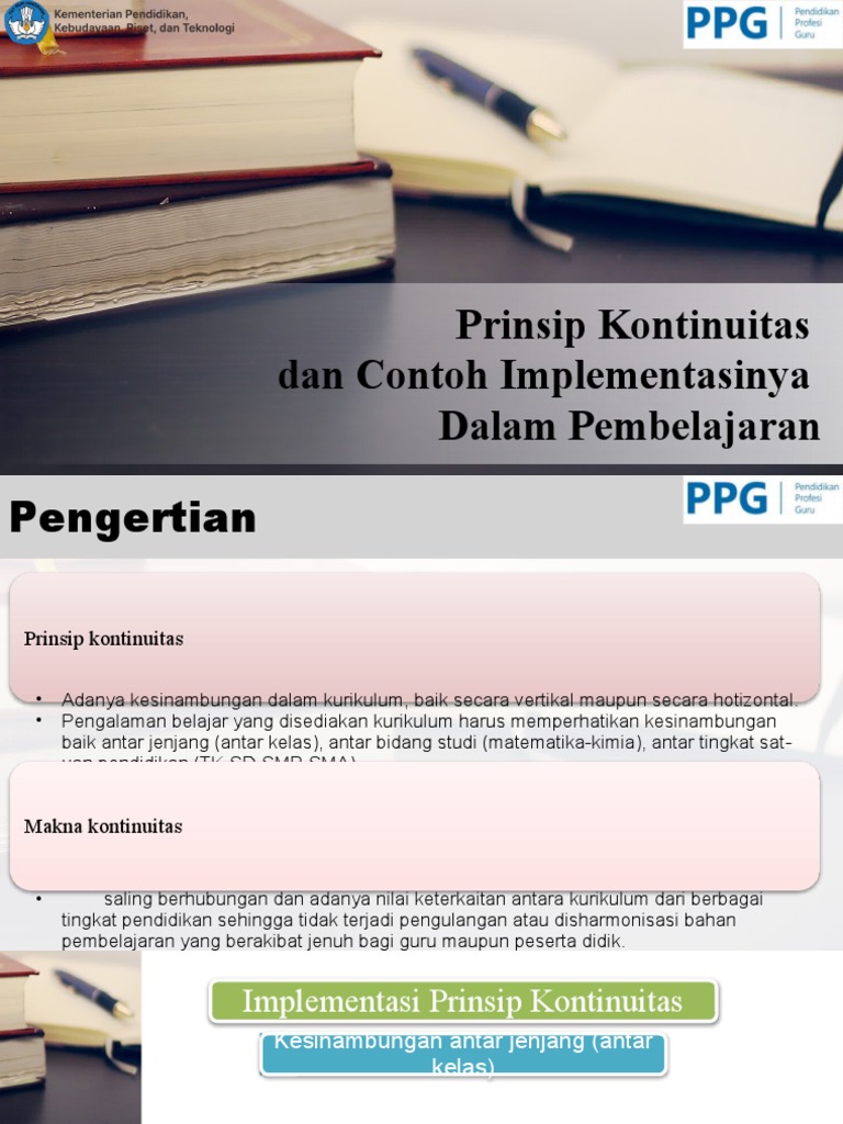 Prinsip Kontinuitas Kimia 01 | PDF