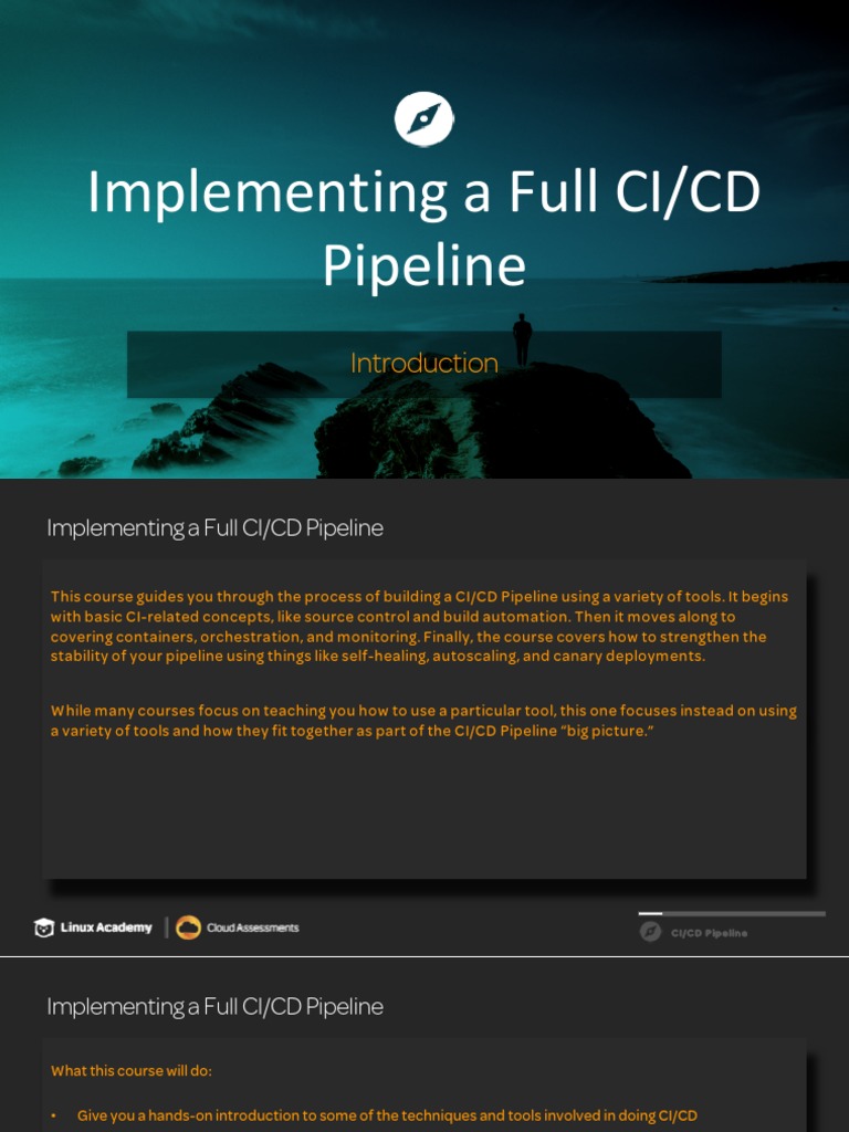 Cicd Pipeline Slides | PDF