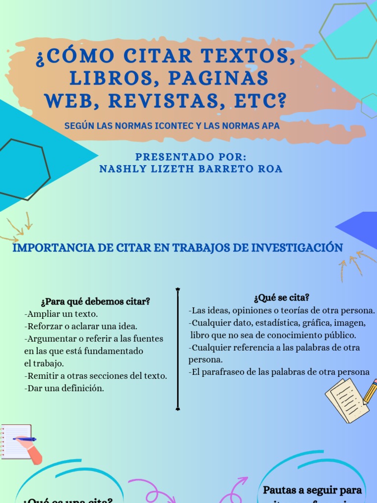Citar y Referenciar | PDF | Publicación | Estilo apa