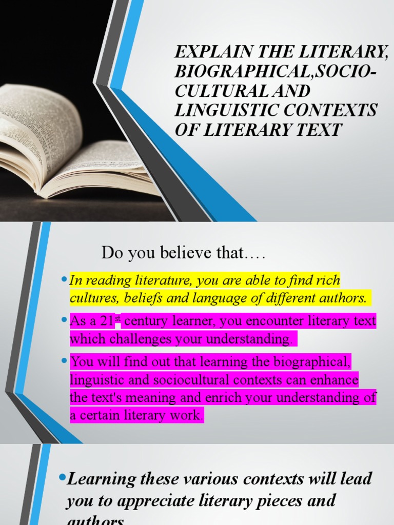 Biographical Context | PDF