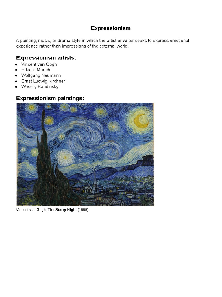 Expressionism | PDF