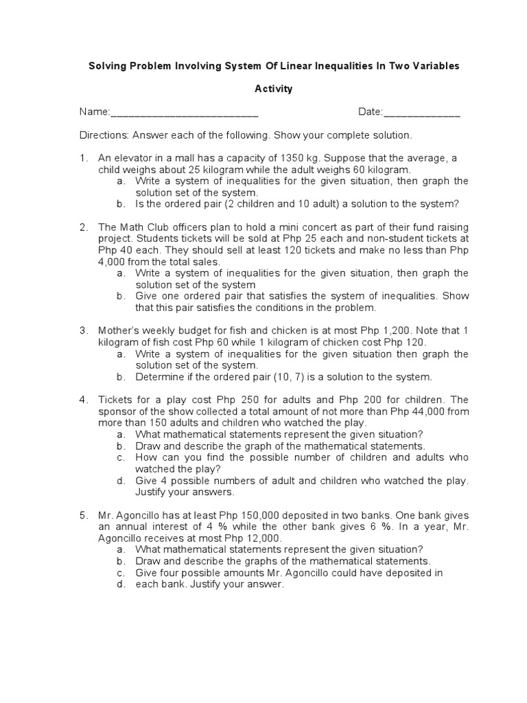 Activity 1 - Module 4 | PDF | Mathematical Analysis | Mathematical Concepts