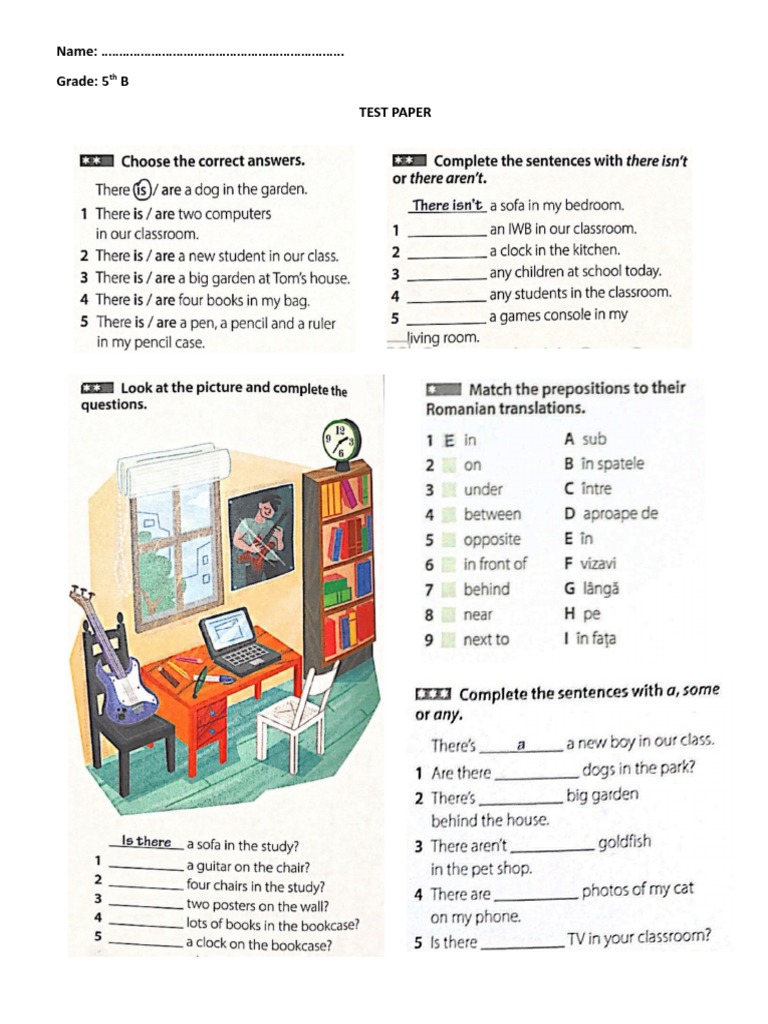 Test 5B Unit 4 | PDF | Sports & Recreation