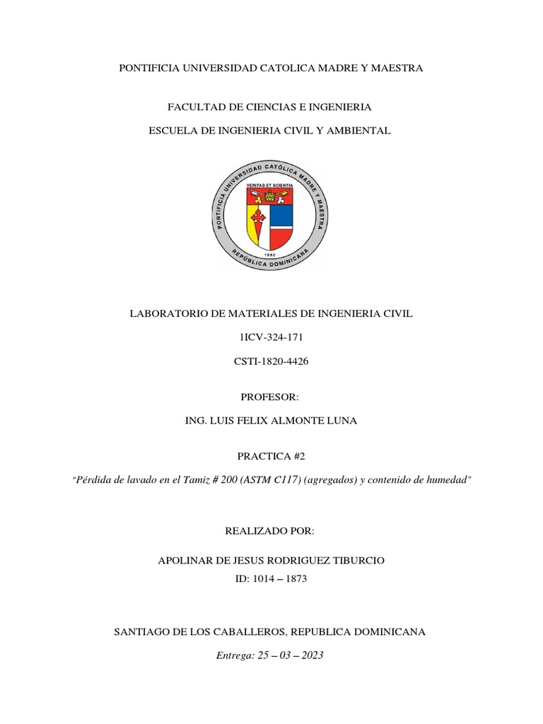 Practica de Laboratorio No.2 | PDF