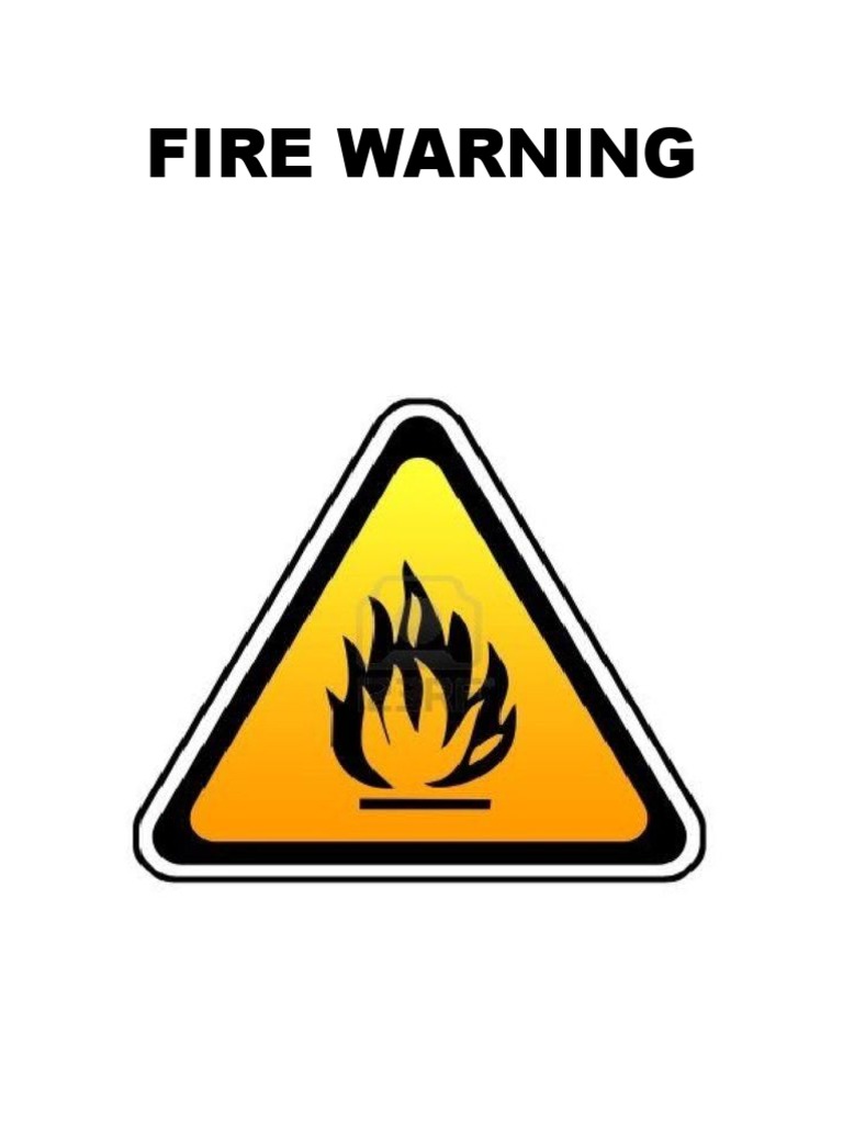 Fire Warning | PDF