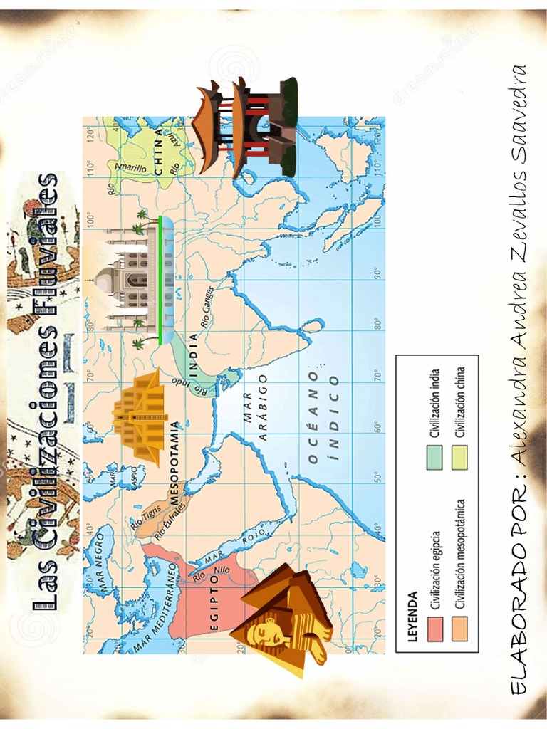 Civilizaciones Fluviales Egipto Pdf Antiguo Egipto Faraón