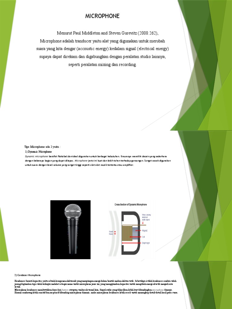 Jenis Polarity Microphone | PDF