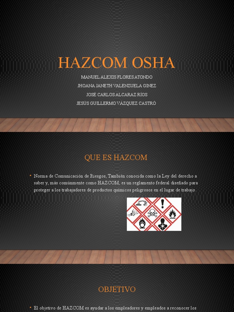 Hazcom Osha | PDF