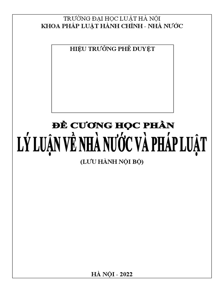 Lý Luận Nnpl Luat 4tc | PDF