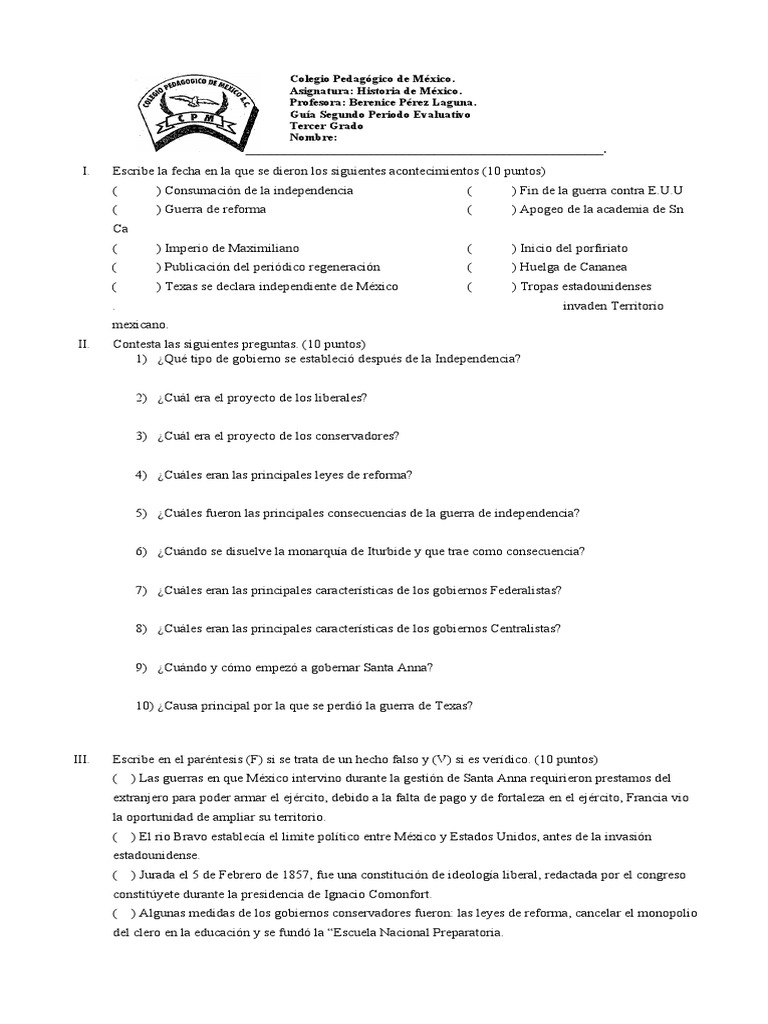 Guia b2.2 h3 | PDF | México