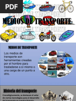Medios de Transporte Terrestre Acuatico y Aereo | PDF