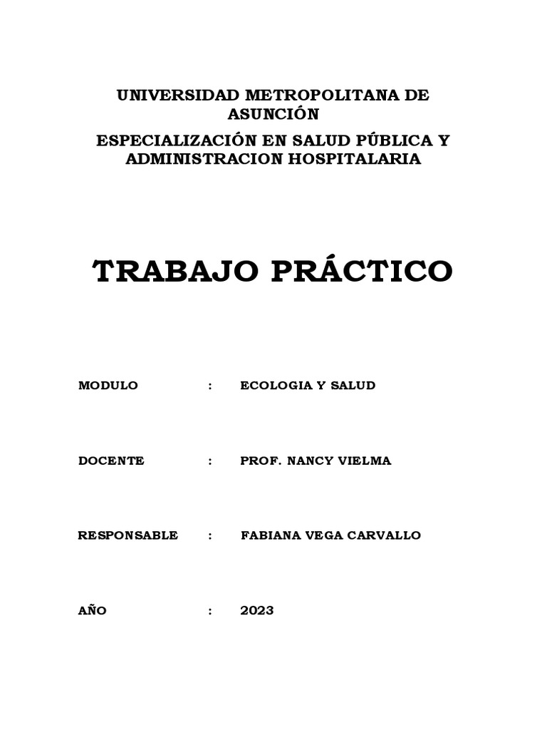 Trabajo Practico | PDF