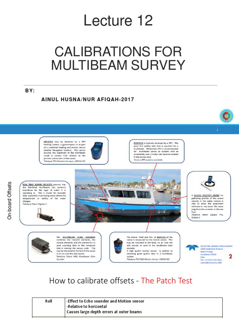 L12 Calibrations | PDF
