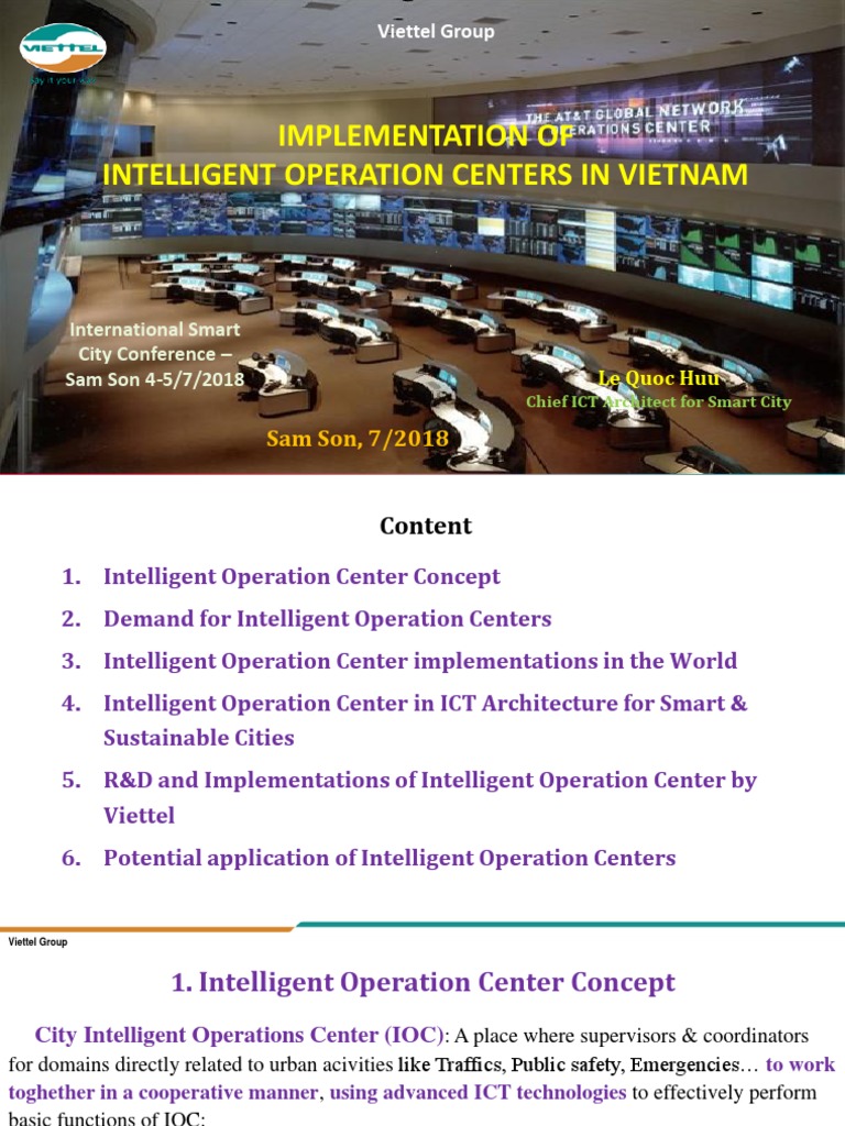 Session 6 - Le Quoc Huu - Viettel - IOC | PDF | Internet Of Things ...