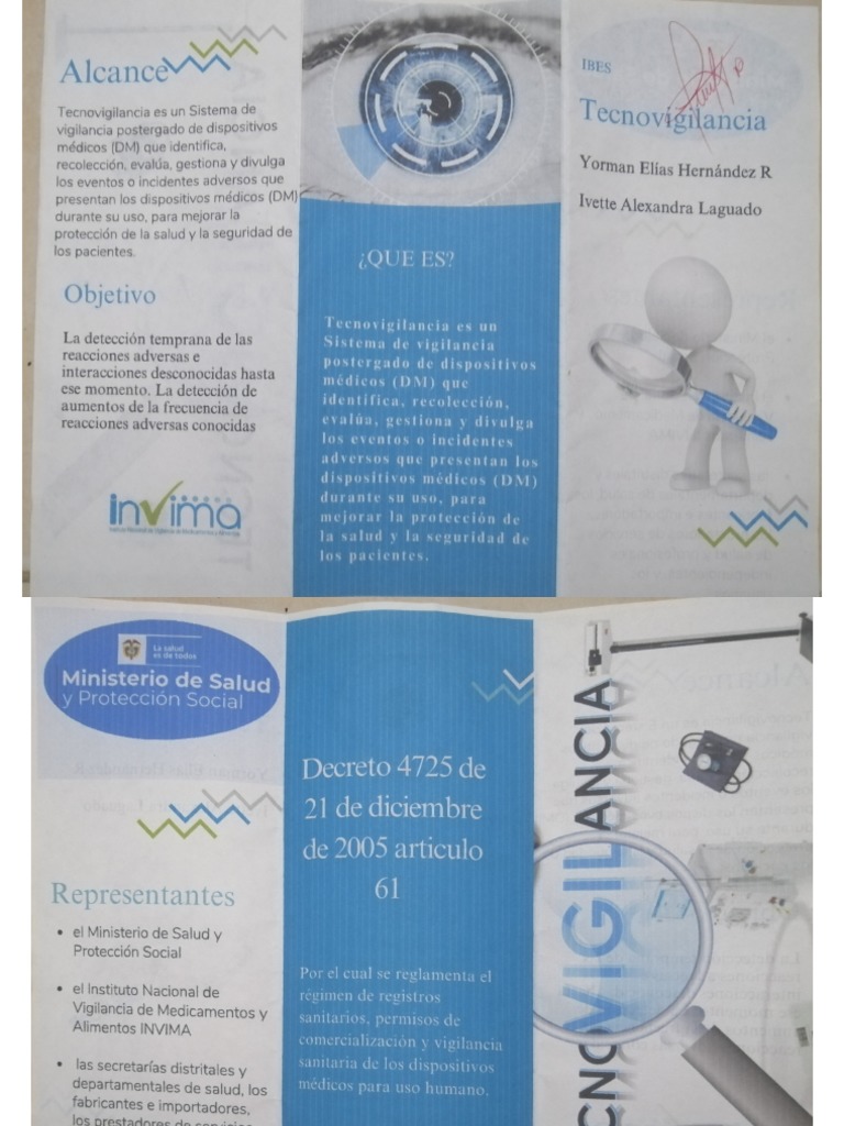 Folleto Tecnovigilancia | PDF