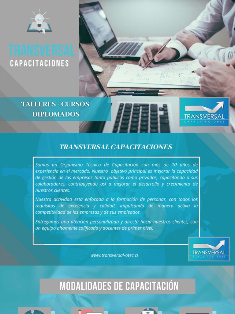 Brochure 2023 Transversal Capacitaciones | PDF