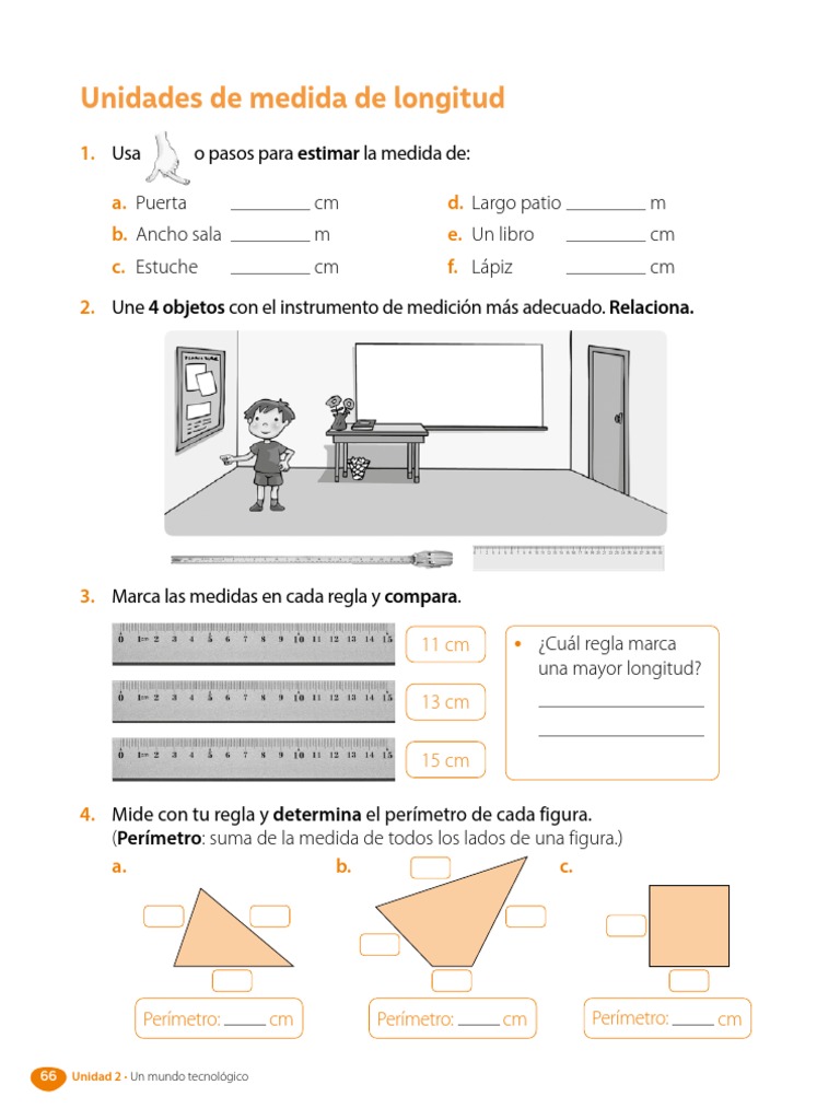 Unidades de Medida 4to Basico | PDF