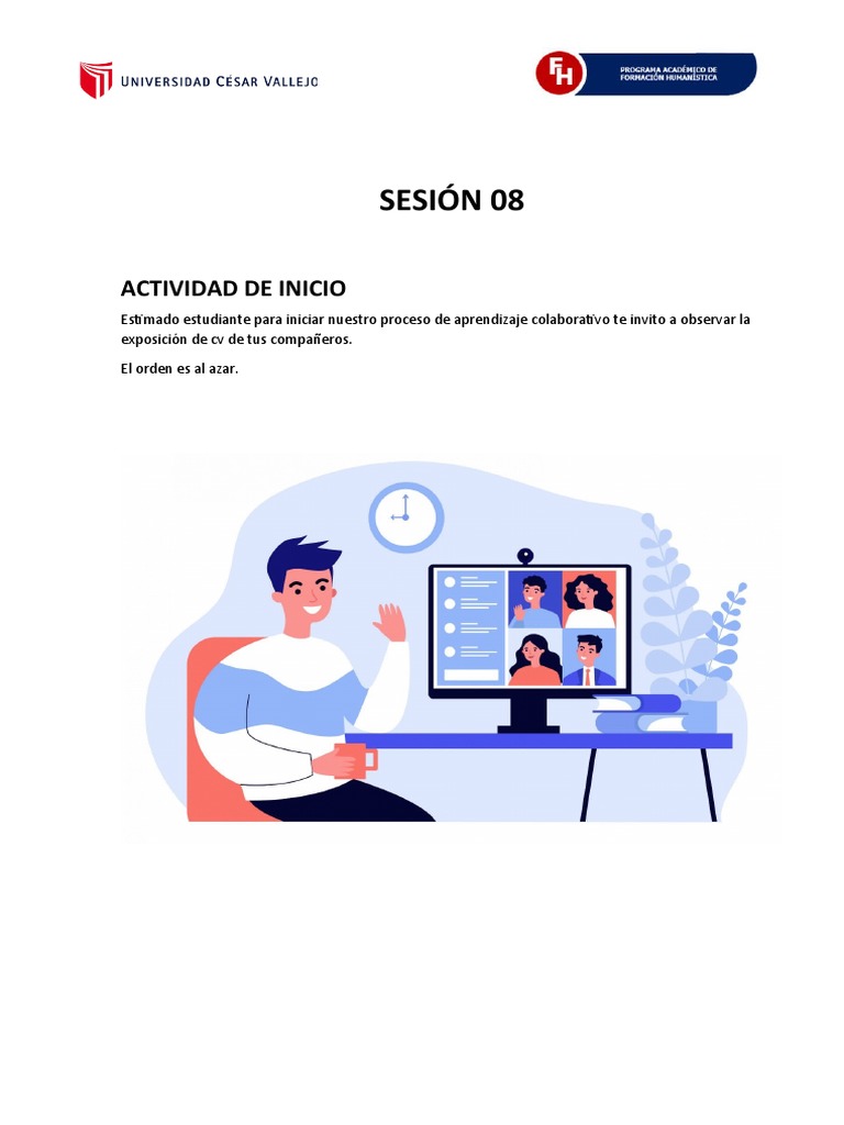 Actividad de Inicio 08 | PDF