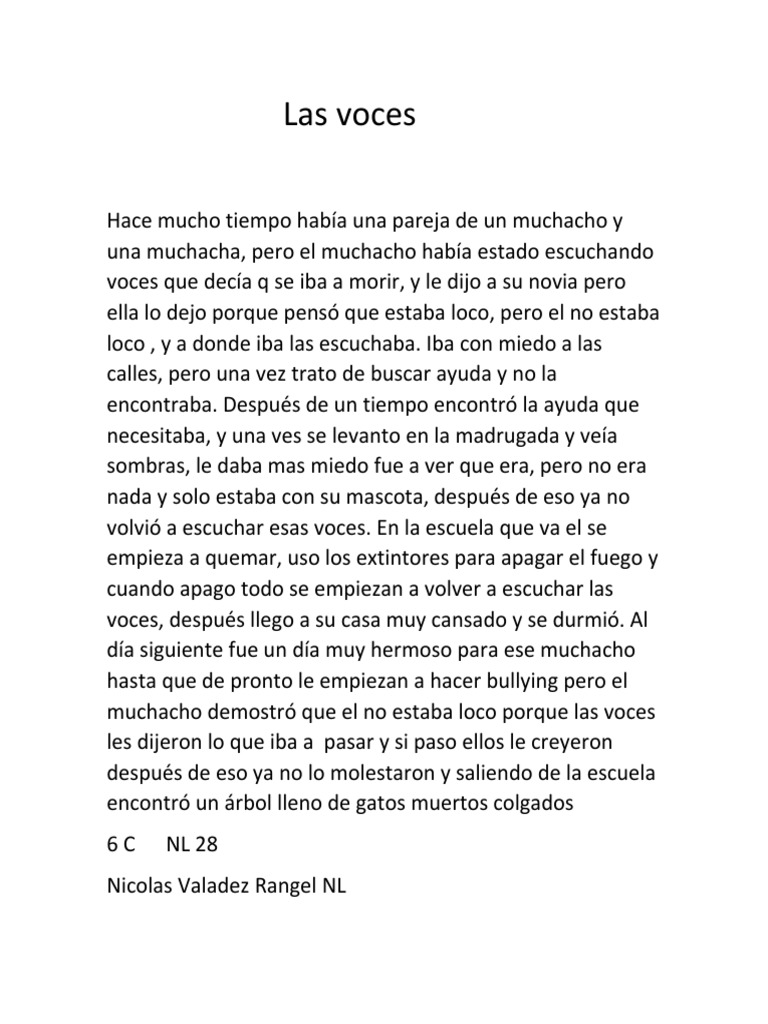 Voces y Superación Personal | PDF