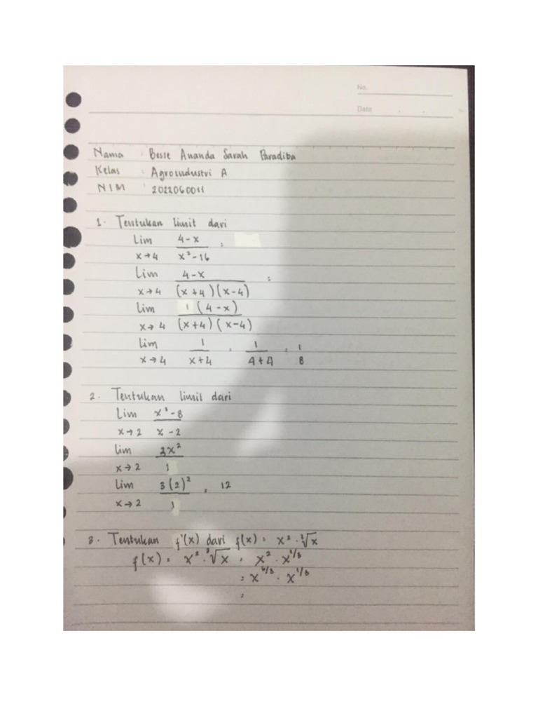 Kuis Matematika PDF | PDF