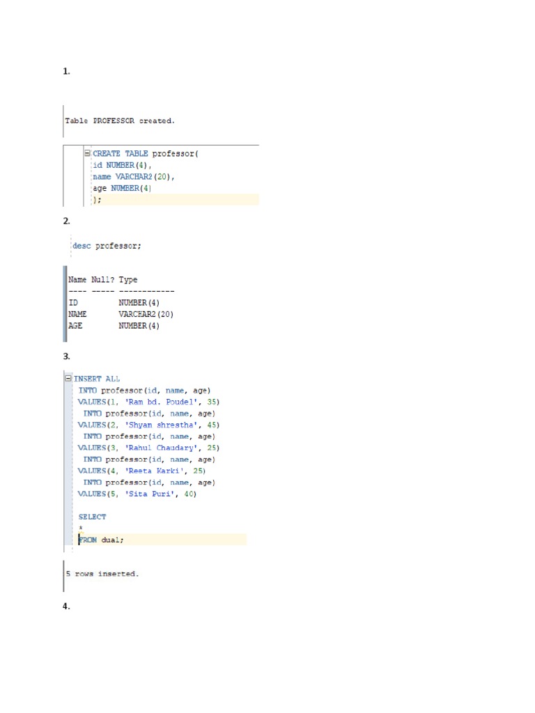 Dbms Lab Report | PDF