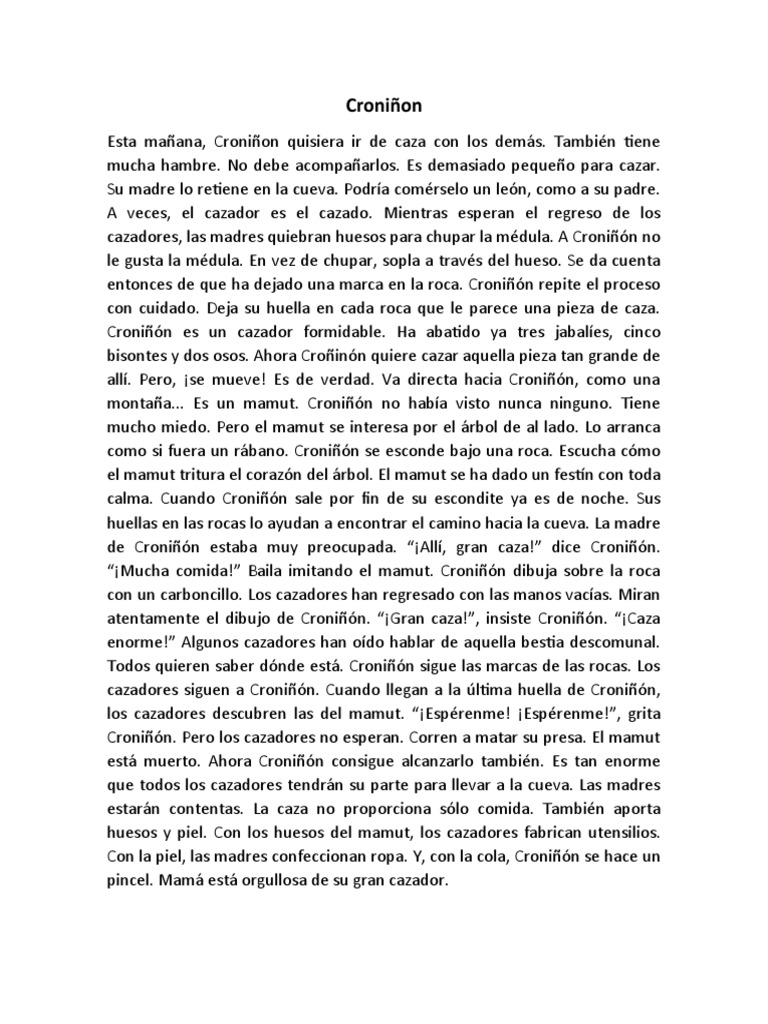 Croniñon | PDF