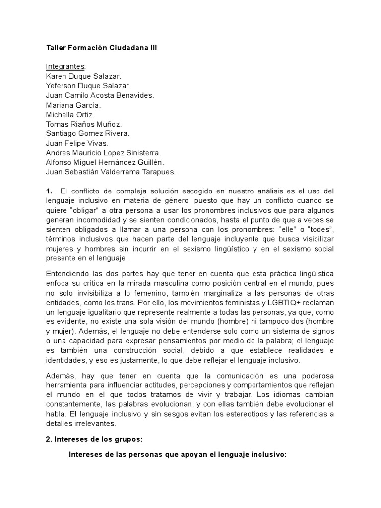 Taller Formación Ciudadana Iii Pdf