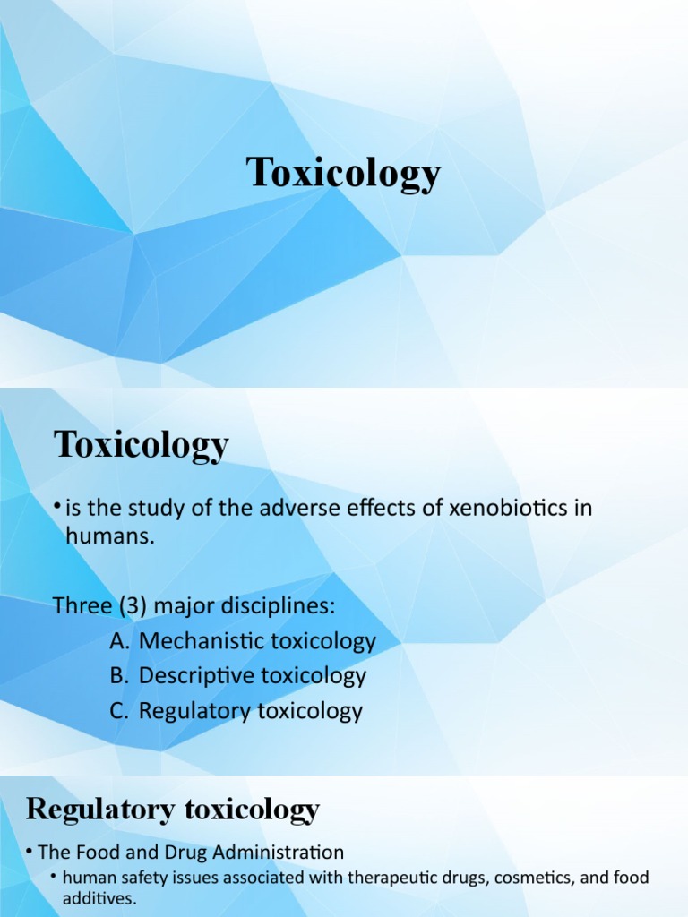 Toxicology | PDF | Toxicology | Cadmium