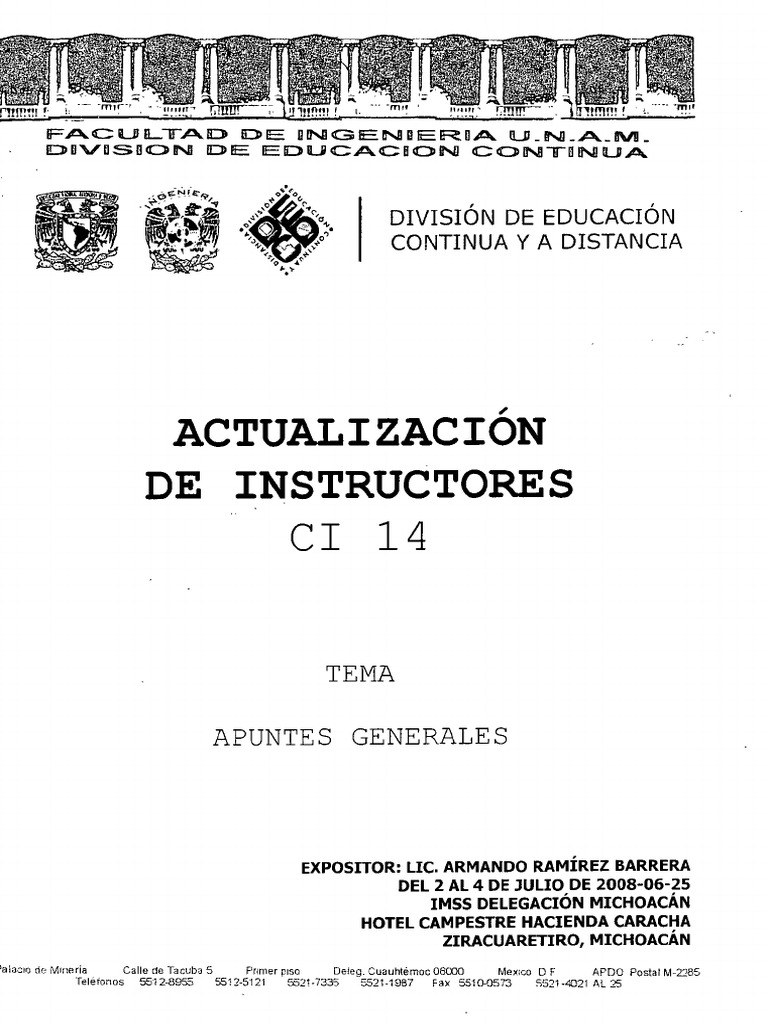 Actualizacion de Instructores | PDF | Evaluación | Enseñando