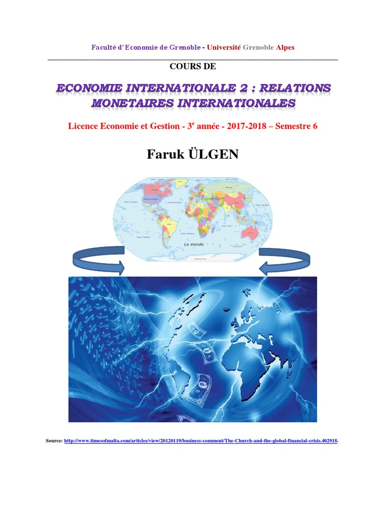 Cours Économie Internationale L3 | PDF