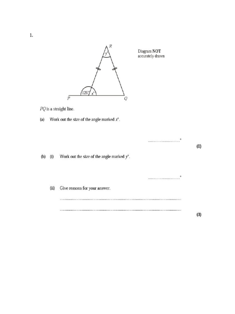 grade 9 test | PDF