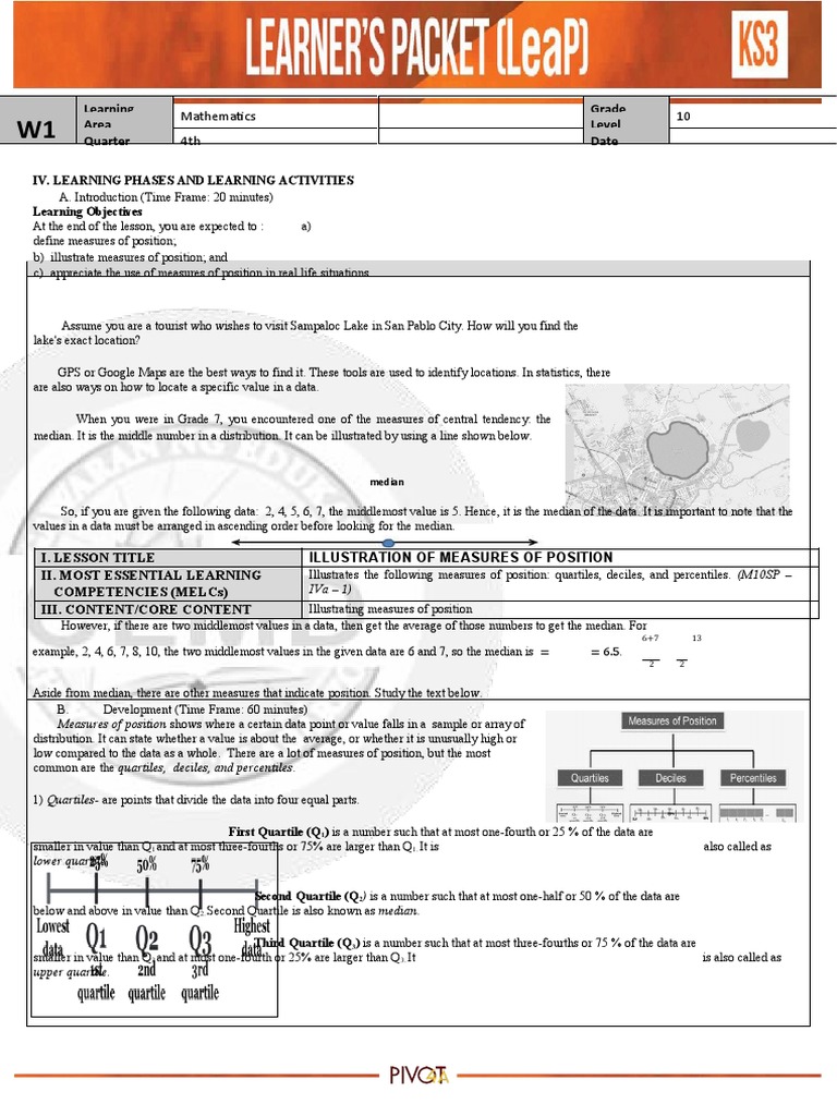 Q4 Math 10 Week 1 | PDF