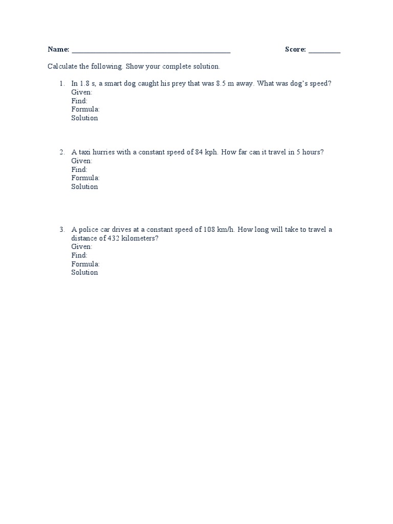 Activity Sheet | PDF