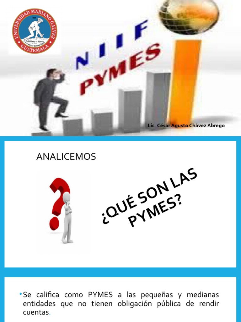 Niif para Las Pymes | PDF | normas internacionales de INFORMACION FINANCIERA | Estado financiero