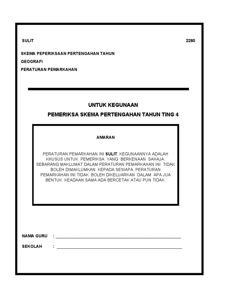 Skema K2 PPT T4 | PDF