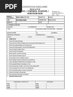 Switchgear Installation Checklist | PDF