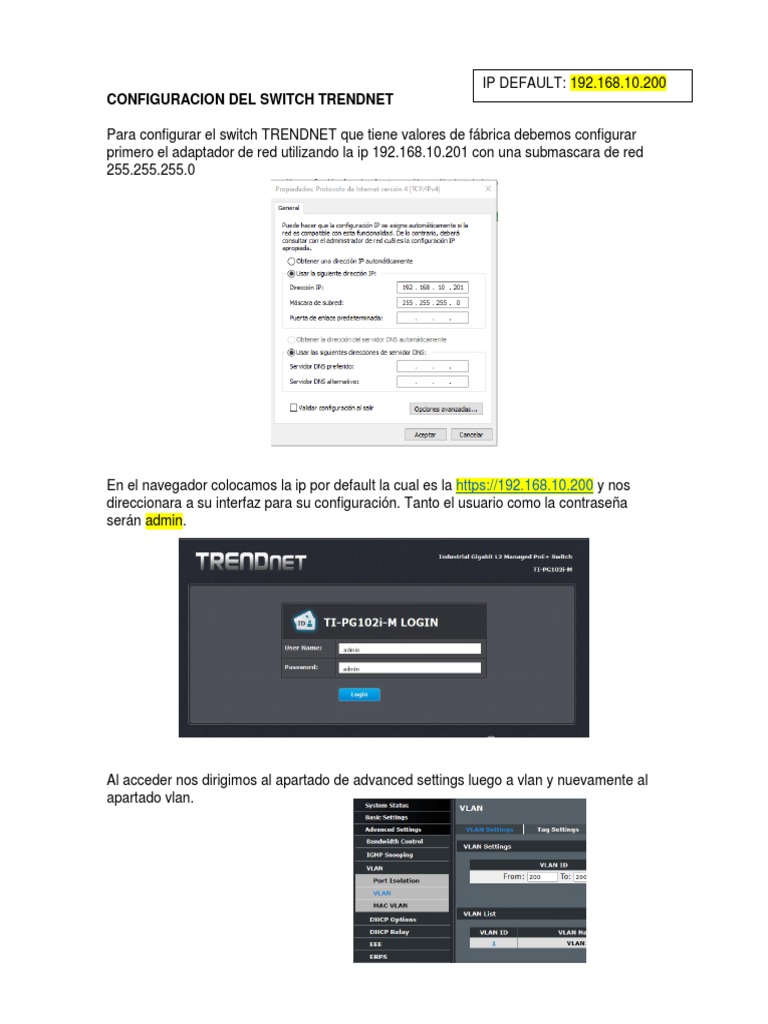 Guia Trendnet PMI | PDF | Telecomunicaciones | Protocolos de comunicaciones