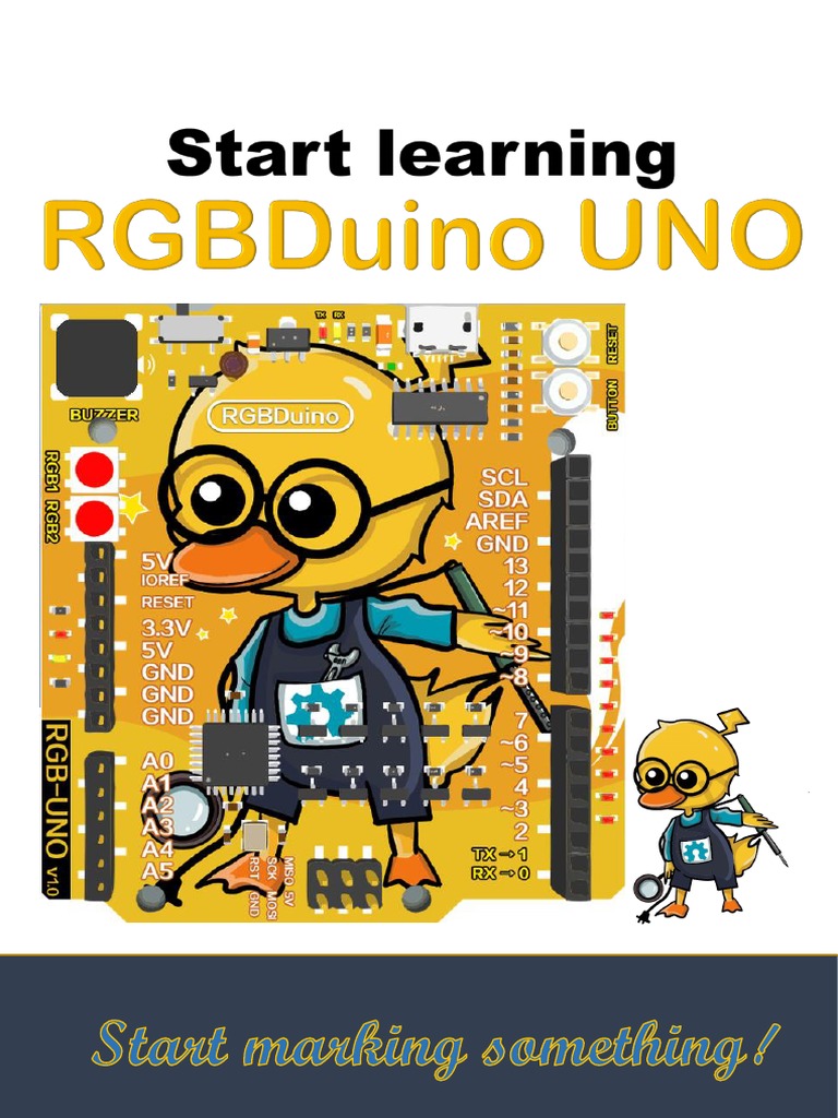 RGBDuino Manual V1.1 | PDF | Arduino | Installation (Computer Programs)