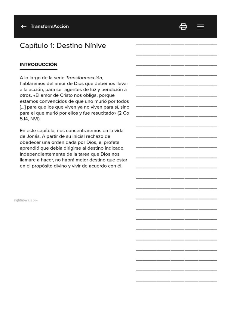 Lección 1 - Destino Nínive | PDF