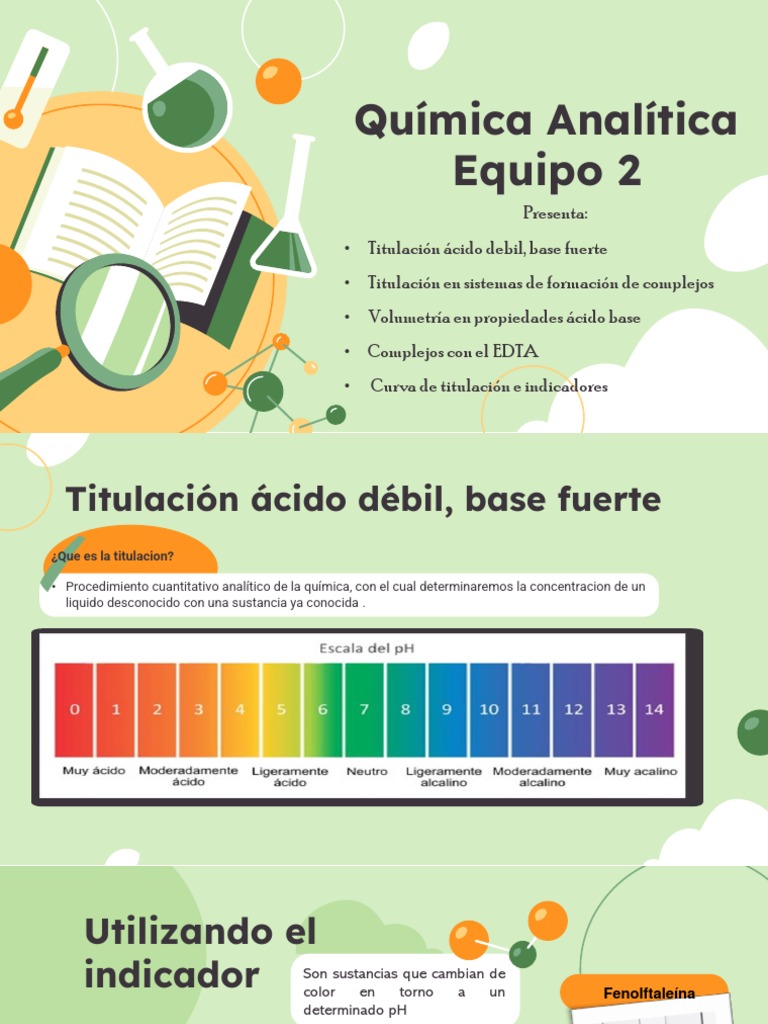 Titulación de Complejos | PDF | Química | Valoración