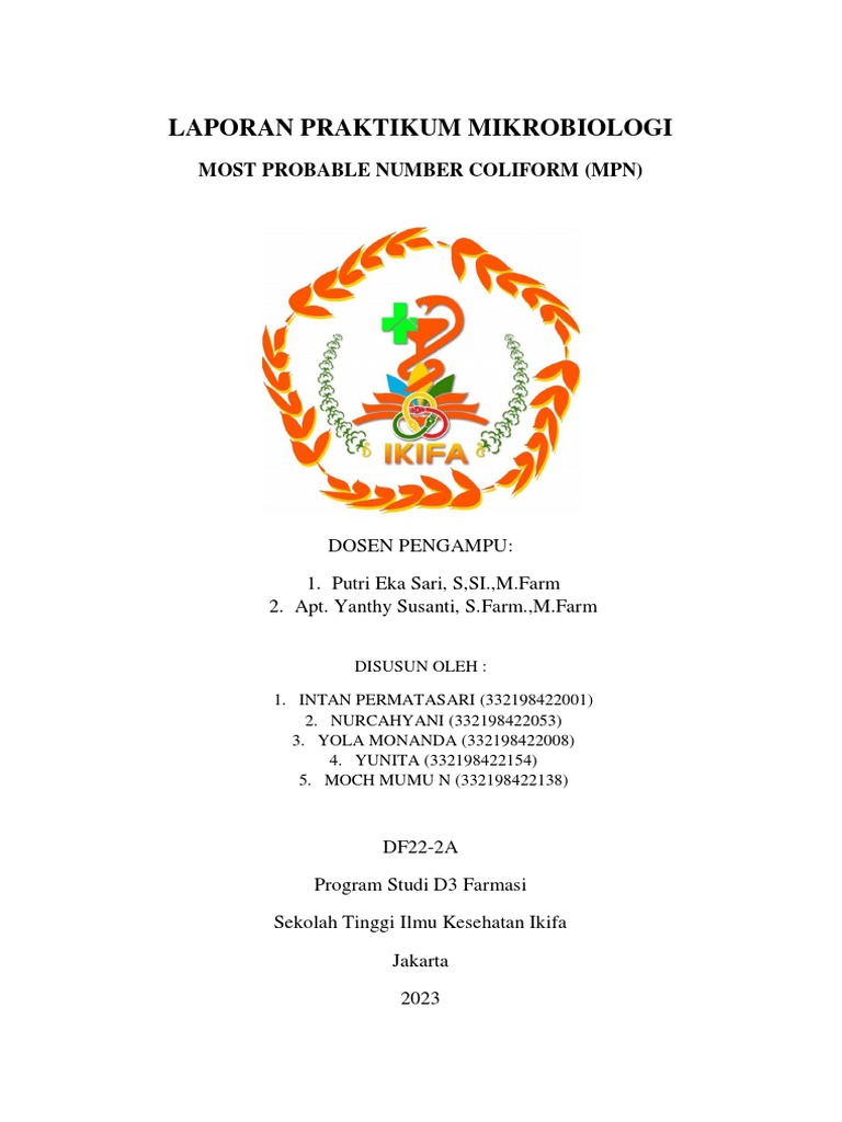 Laporan Mikrobiologi MPN | PDF