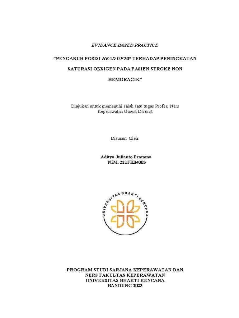 Ebp Aditya Julianto Pratama Igd | PDF