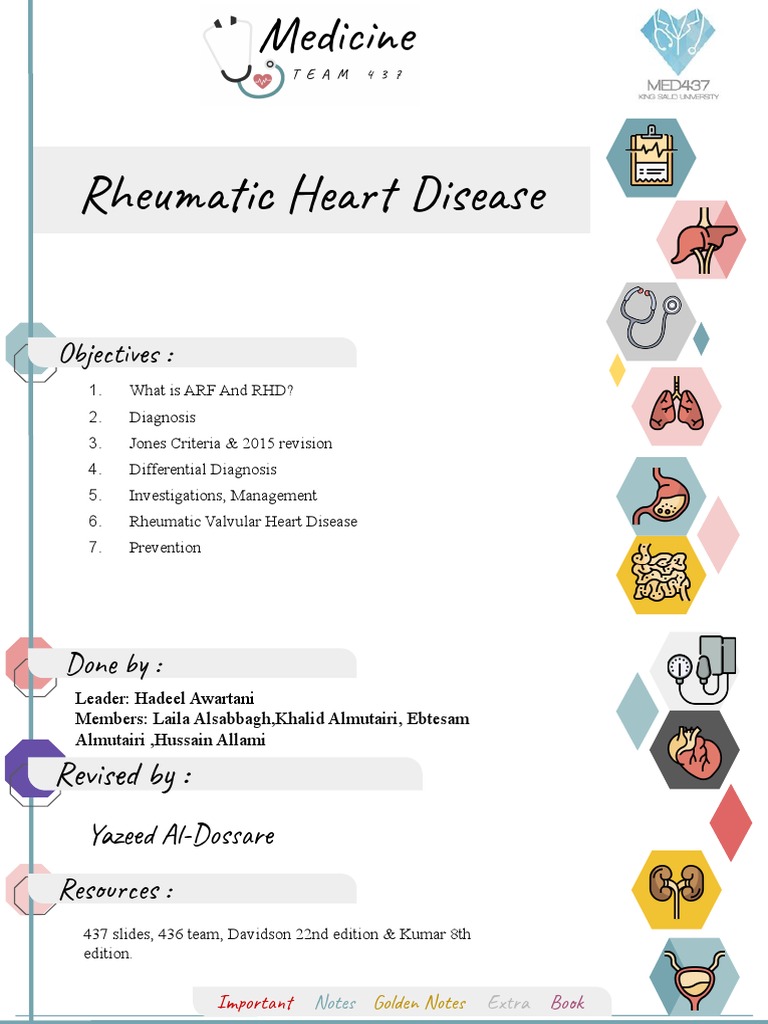 6-Rheumatic Heart Disease | PDF | Heart | Diastole