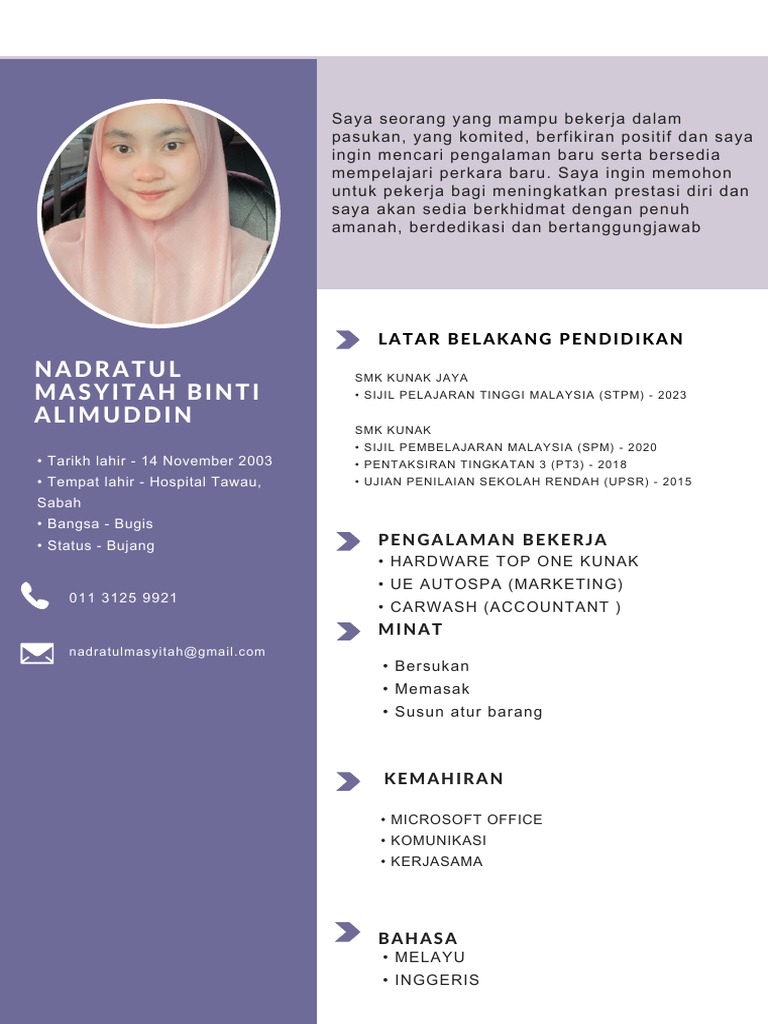 Nadratul Masyitah Binti Alimuddin 6 | PDF